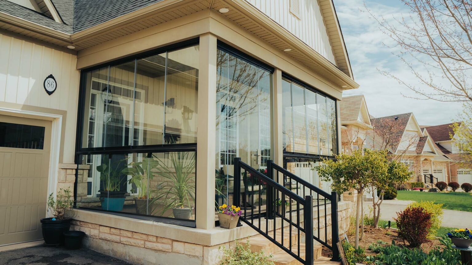 Glass Porch Enclosures for Canadian Homeowners - Lumon